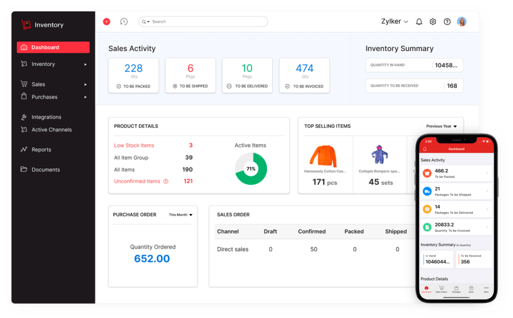 Zoho Inventory Solutions for Streamlined Management | Devtac